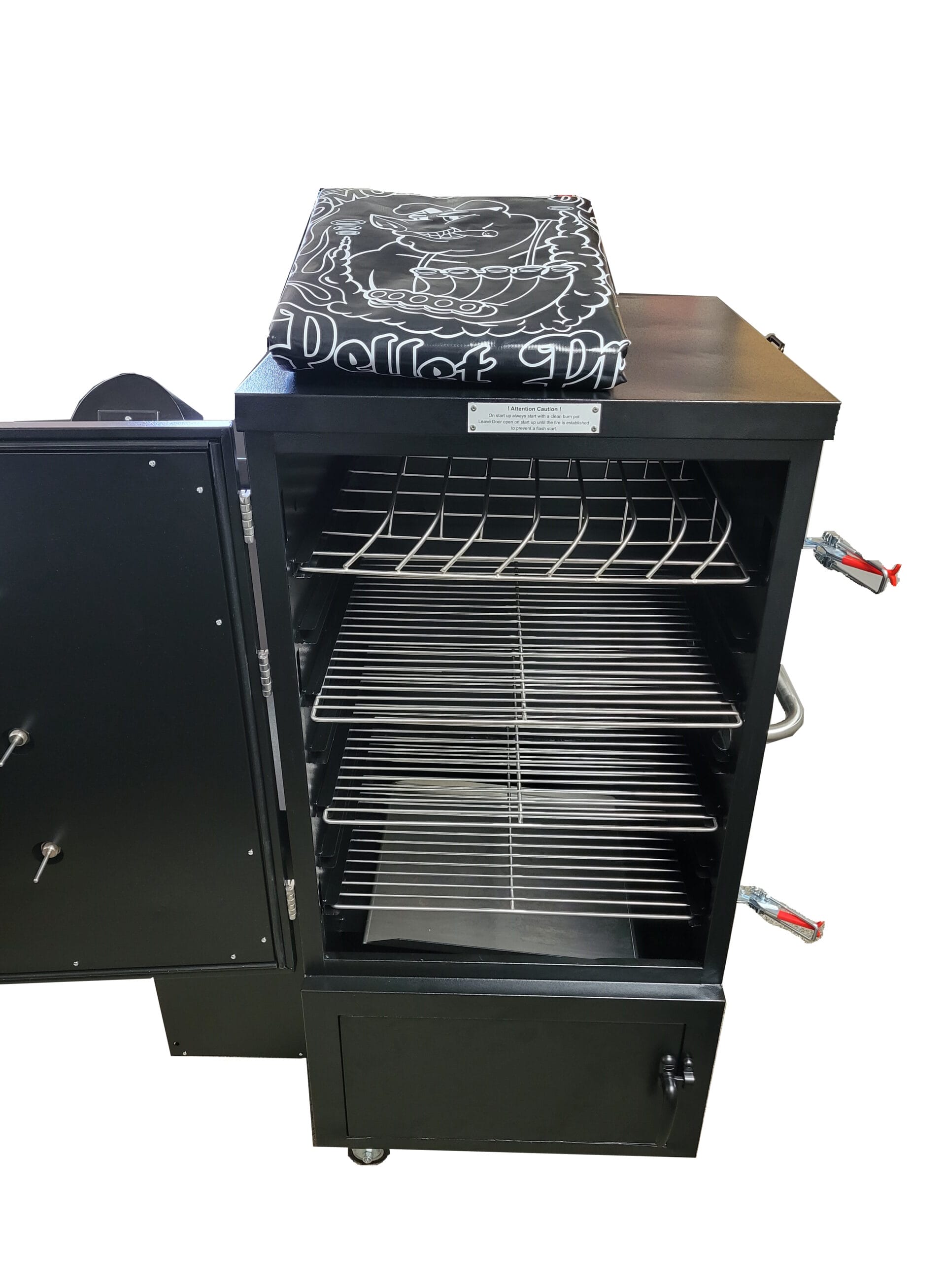 The Pellet Pro® 2300 Vertical Double Wall Cabinet Pellet Smoker with ...