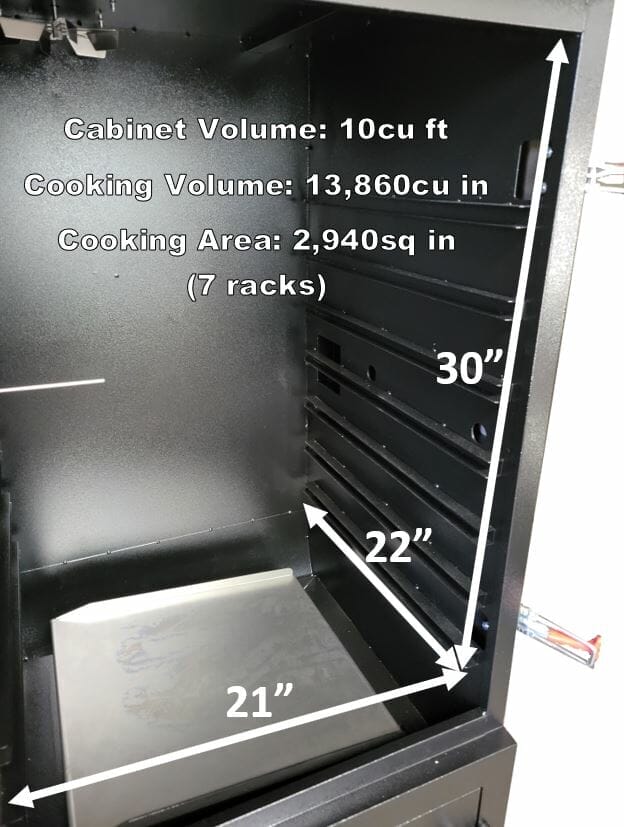 The Pellet Pro® 2300 Vertical Double Wall Cabinet Pellet Smoker with ...